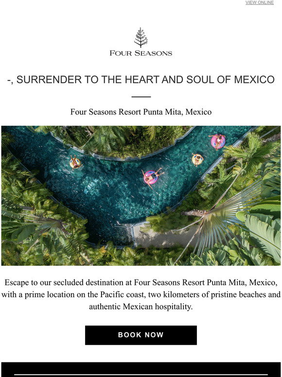 Four Seasons: -tap into the spirit of Mexico | Milled