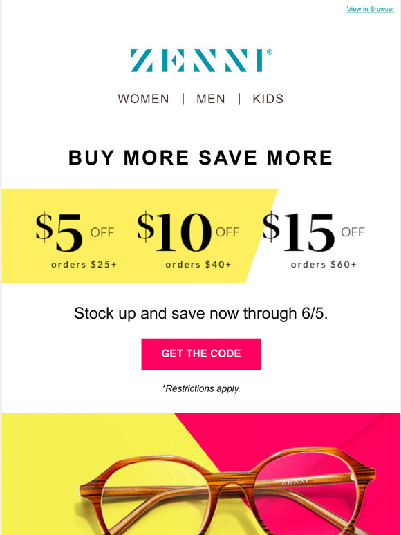 ZenniOptical: Oops! Lets clean our glasses, and try that again | Milled