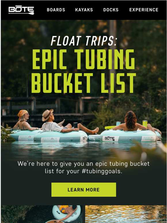 BOTE: Epic Tubing Bucket List | Milled