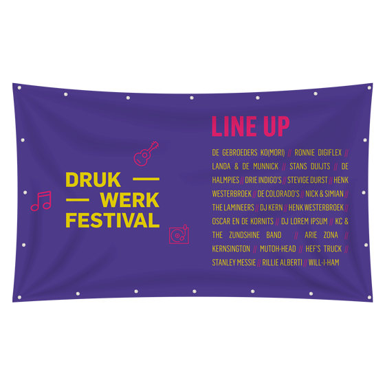 Reclameland: Zo eenvoudig is het maken van een spandoek | Milled