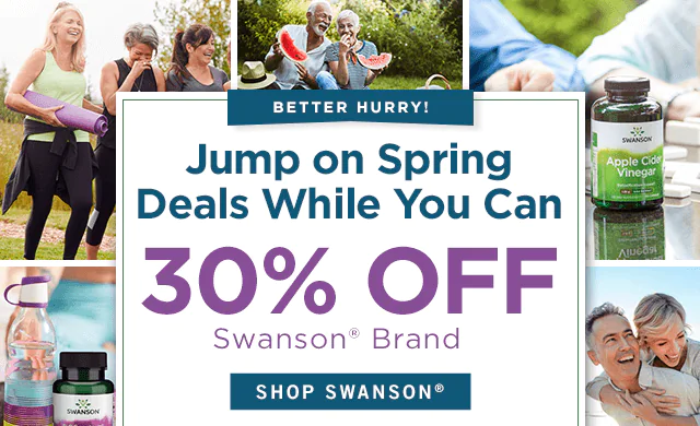 Swanson Health: Ending soon 30% off Swanson & 15% off everything else ...