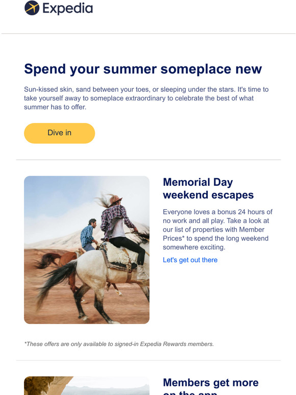 Expedia: Go someplace new this summer | Milled
