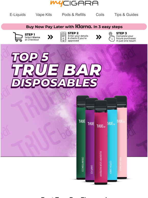 Mycigara: Best True Bars Ranked Flavours Countdown! | Milled