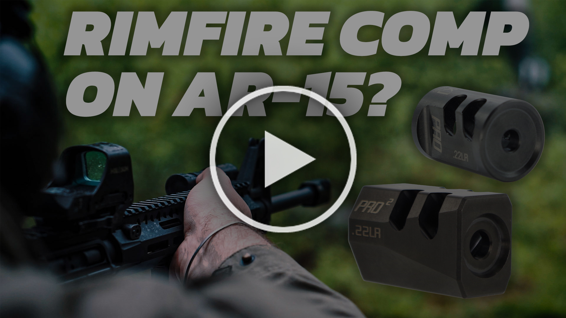 Tandemkross: Rimfire Compensator for AR-15? | Milled