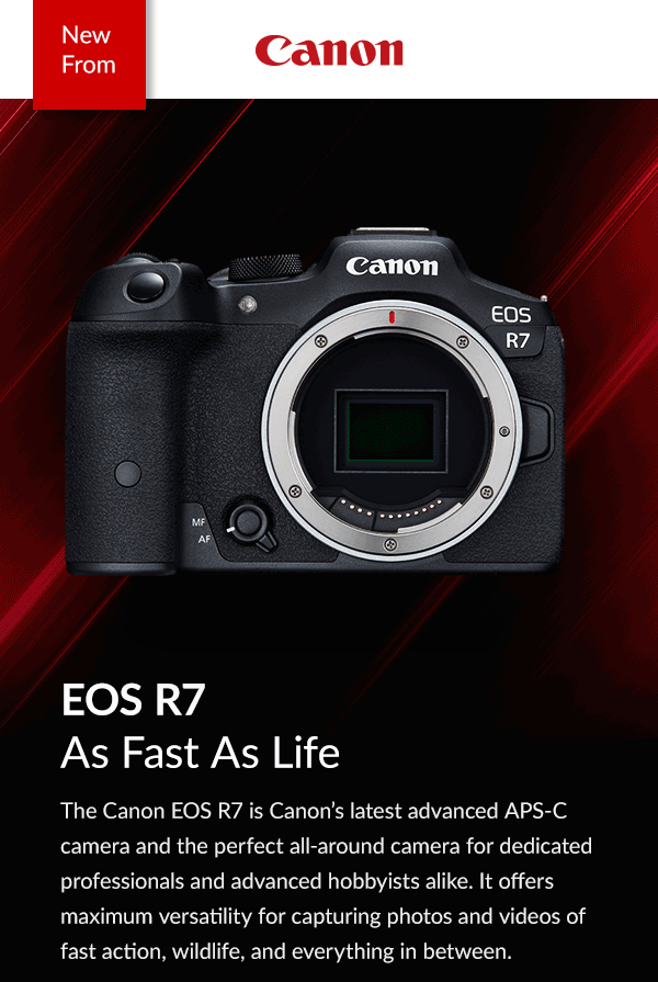 Adorama: Canon Levels up APS-C with New EOS R7 & EOS R10 | Milled