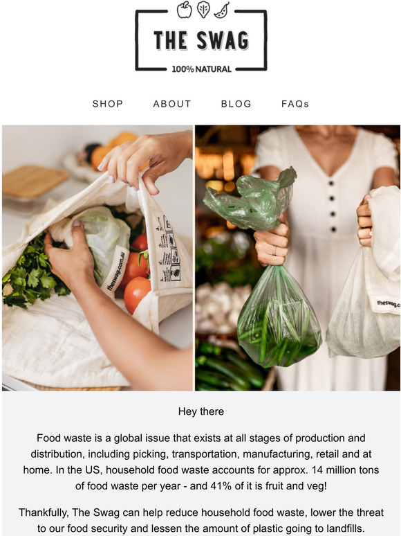 The Swag: The Swags inaugural 2021 Food Waste Prevention Report | Milled