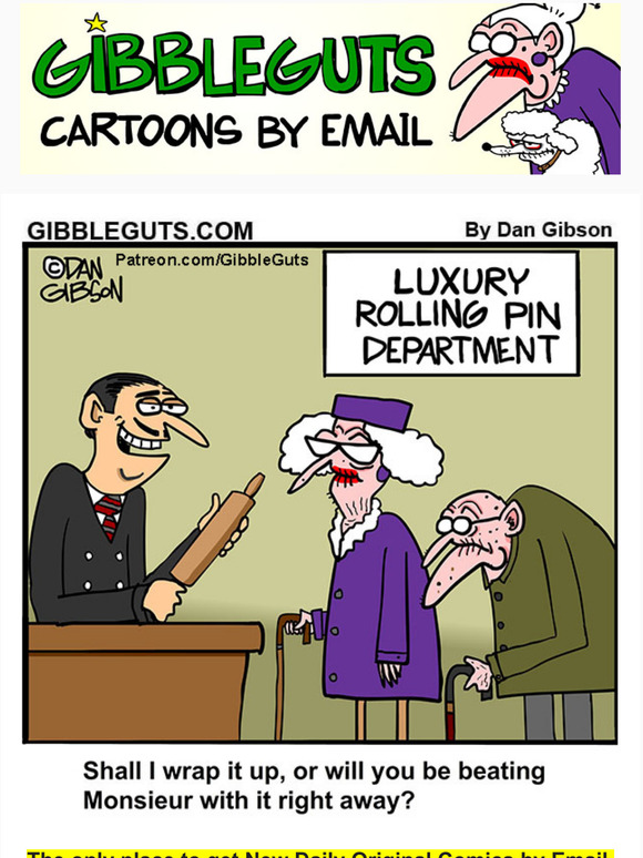 Gibbleguts: Tuesday Gibbleguts Comic | Milled