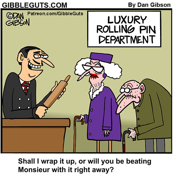 Gibbleguts: Tuesday Gibbleguts Comic | Milled