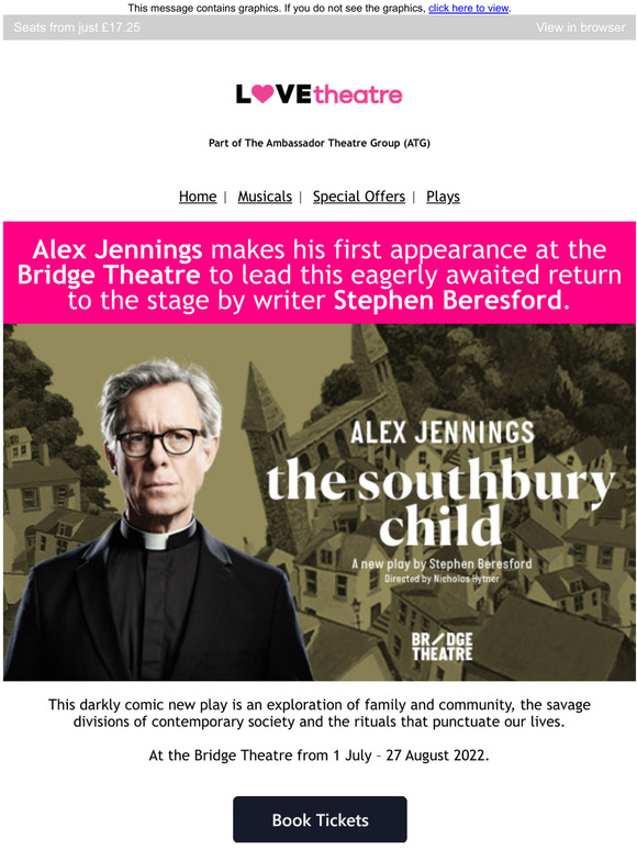 LOVETheatre: Alex Jennings stars in The Southbury Child this summer ...