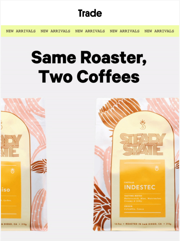 Trade Coffee: Rare Coffee Release: Certified Bangers | Milled