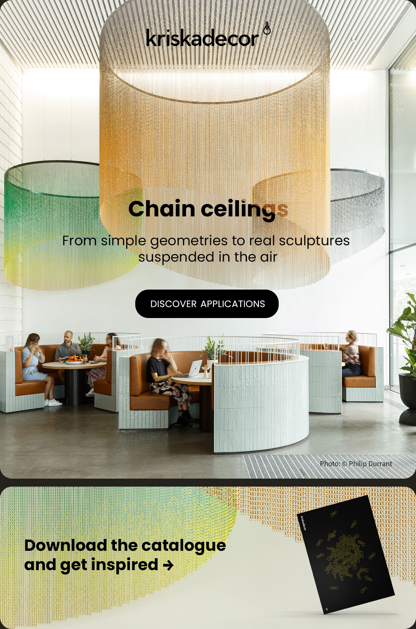 Archiproducts: Decorative chain ceilings Kriskadecor: from simple ...