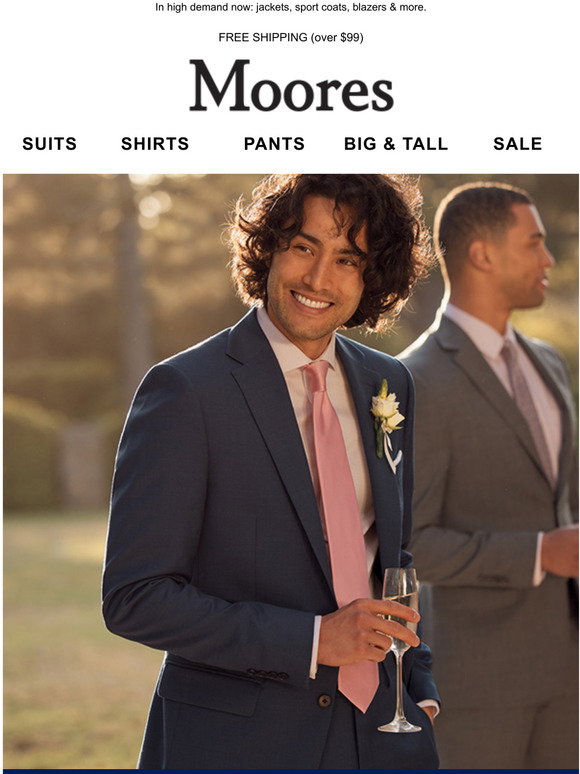 Moores Clothing: Get ready with these top sellers from Van Heusen ...