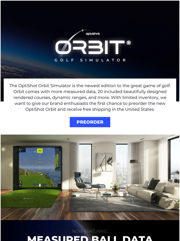 OptiShot Golf: The next gen OptiShot Simulator | Milled