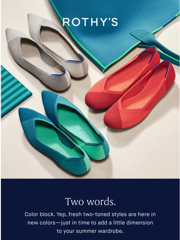 Rothy's: New colors on the block. | Milled