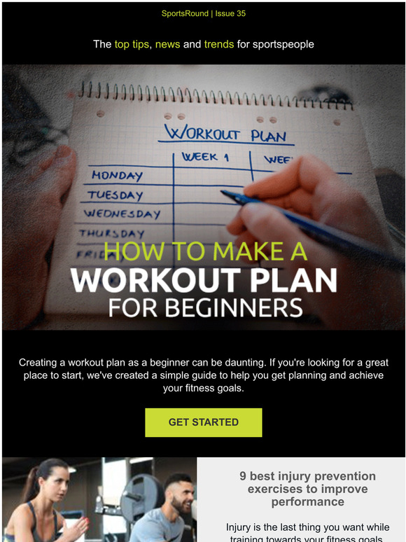 Insure4sport: Want to create a workout plan? Check out our beginners ...