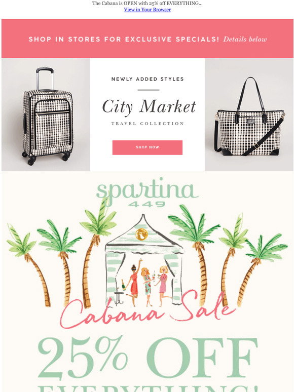 Spartina 449: Our. BIGGEST. SALE. Of the Year! | Milled