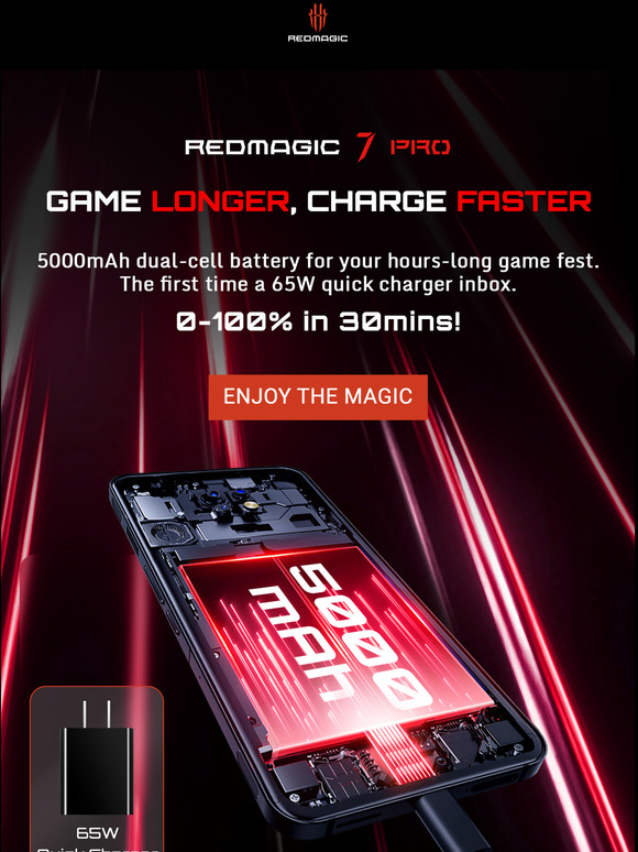 RedMagic: REDMAGIC 7 Pro The Phone Of Choice For Gamathons | Milled