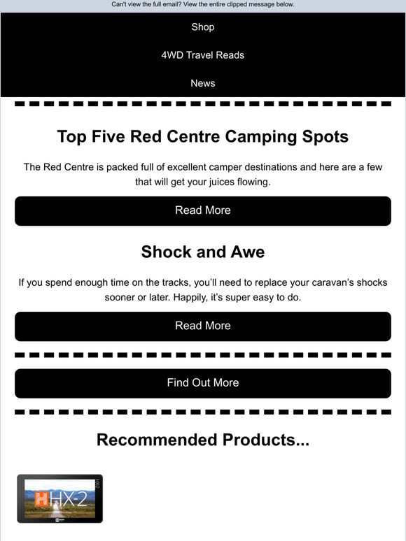Hema Maps: Top Five Red Centre Camping Spots | Milled