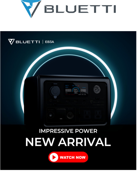 BLUETTI INC: Introducing BLUETTI EB3A | Milled