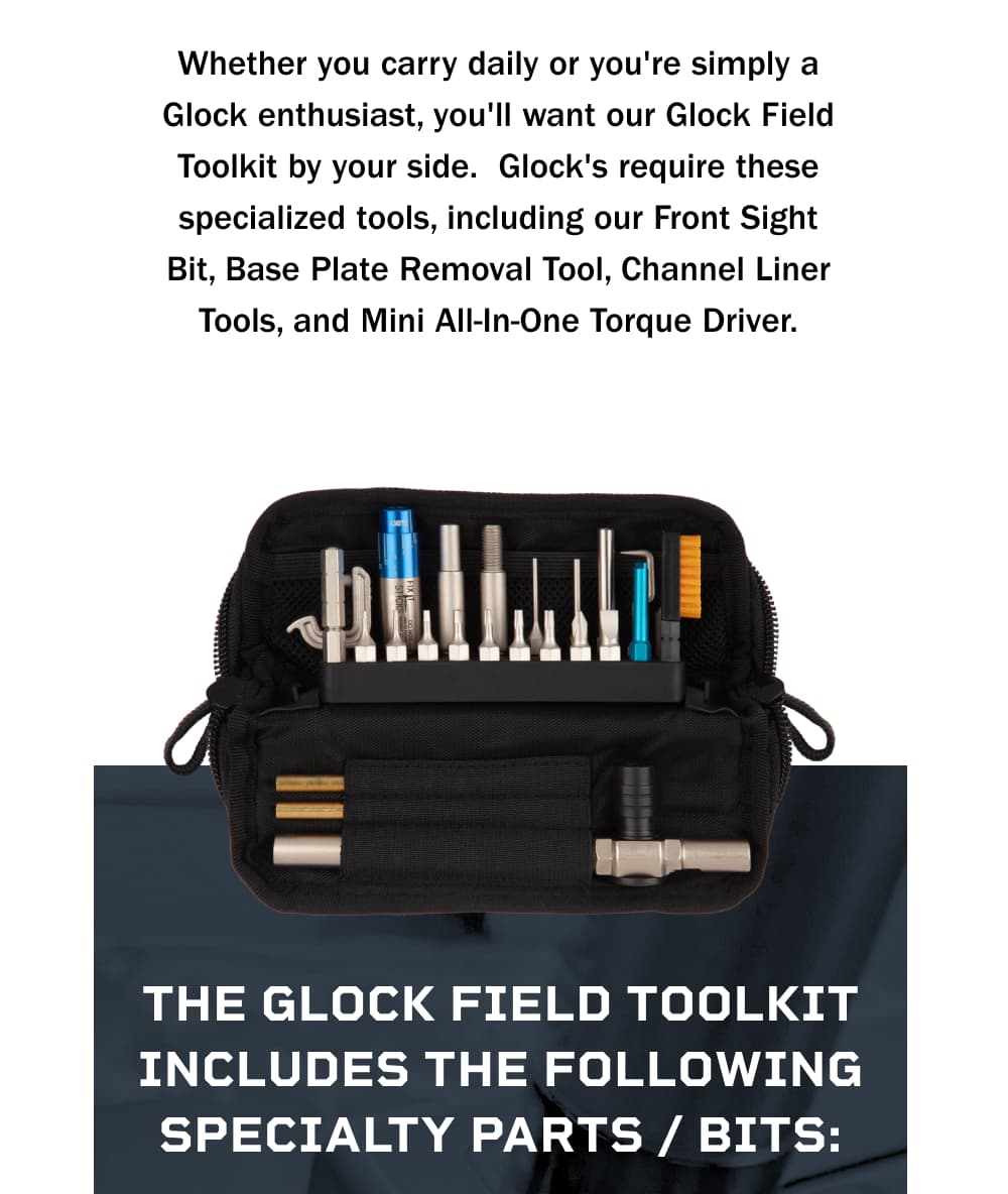 Fix It Sticks: Introducing: Glock Field Toolkit | Milled