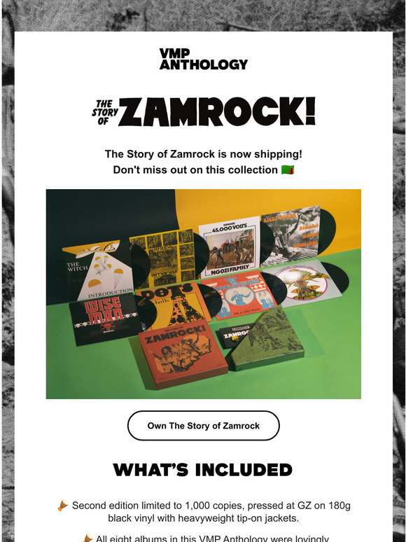 Vinyl Me, Please: The wait is over! The Story of Zamrock is now ...