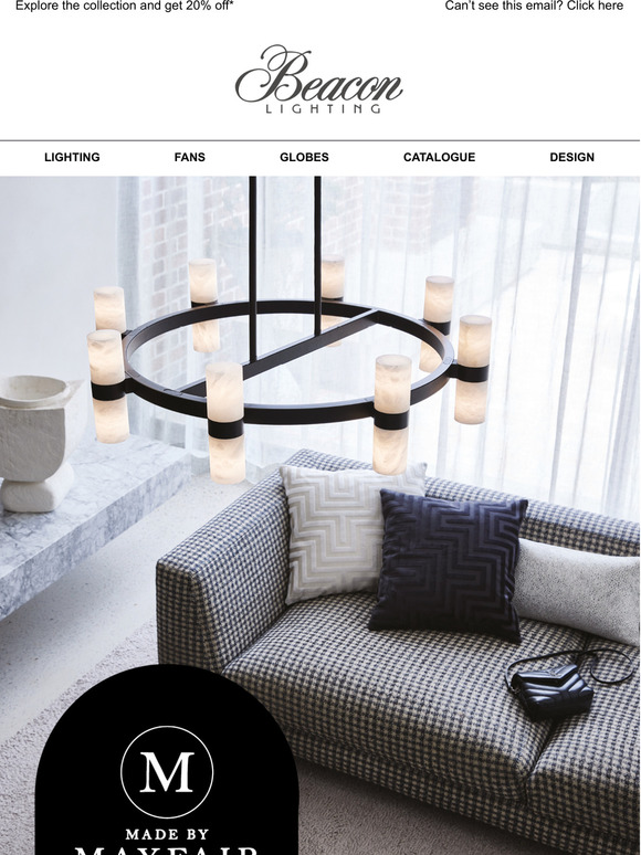 Beacon Lighting: Made By Mayfair: Premium Designer Lighting | Milled