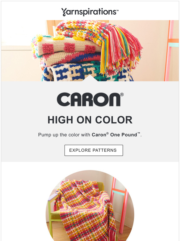 Yarnspirations: 4 NEW patterns that play with color and new techniques ...