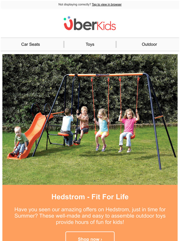 Uber Kids: Latest Offers: Swings, Slides & More! | Milled