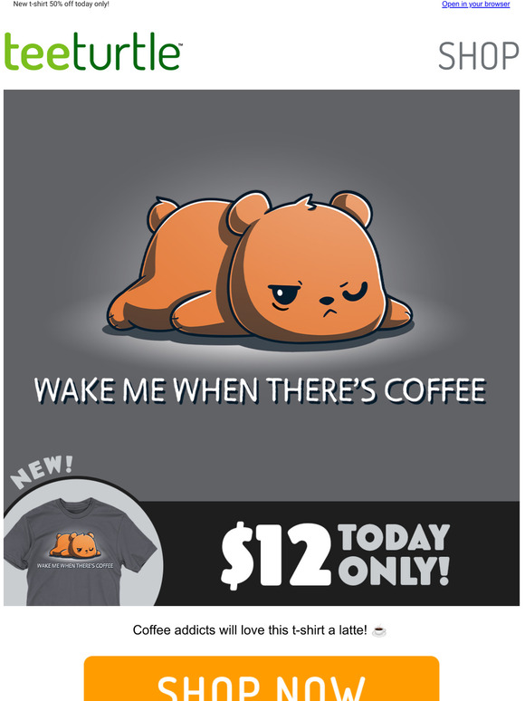 TeeTurtle: Do you NEED coffee to wake up? | Milled