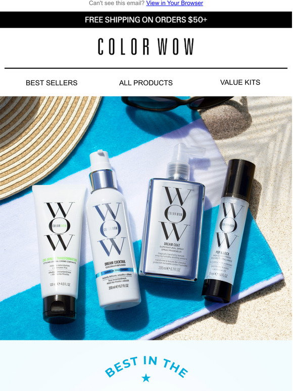 Color Wow: The best 5- frizz fighters EVER | Milled