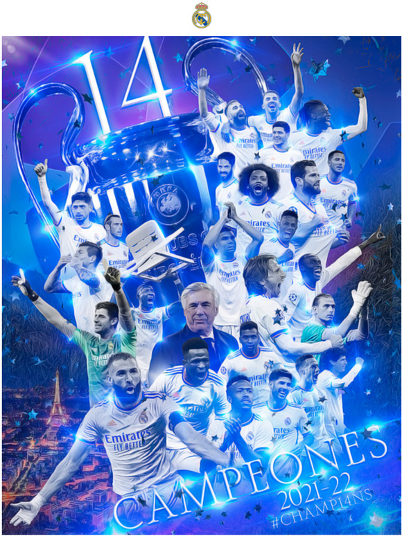 Real Madrid: Somos los Reyes de Europa...14! | Milled