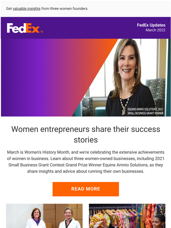FedEx: Celebrate women-owned businesses with us | Milled