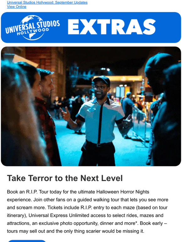 Universal Studios Hollywood™: Your Latest Extras is Here | Milled