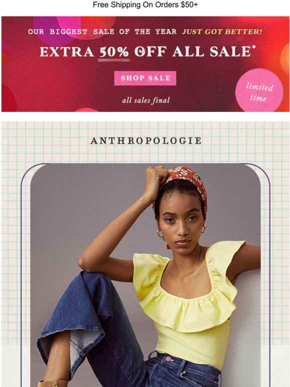 Anthropologie: Our newest outfits are officially flare game | Milled