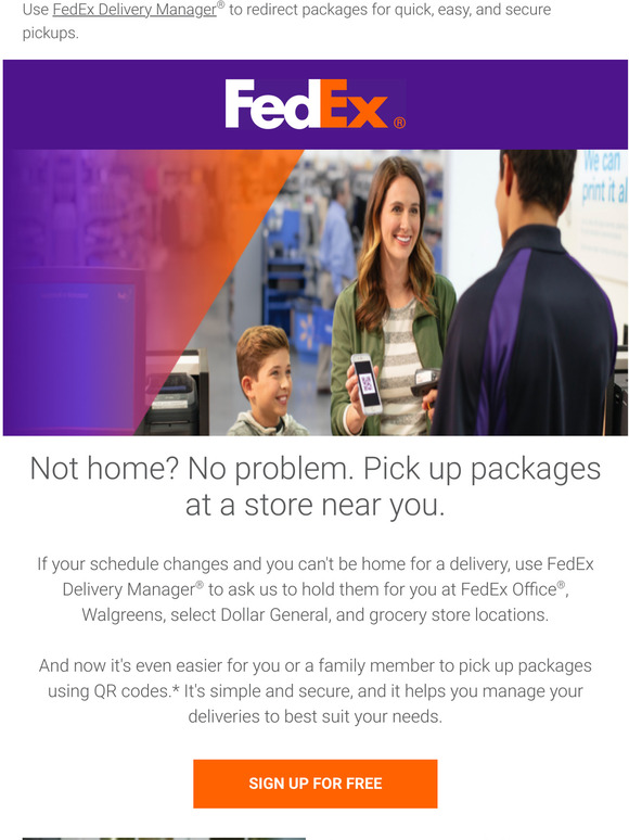 FedEx: A more flexible delivery option is now available | Milled