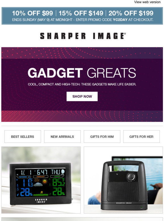 Sharper Image: Shop these must-have GADGETS for Spring. | Milled