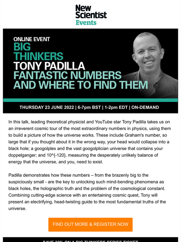 New Scientist: Fantastic numbers and where to find them with ...