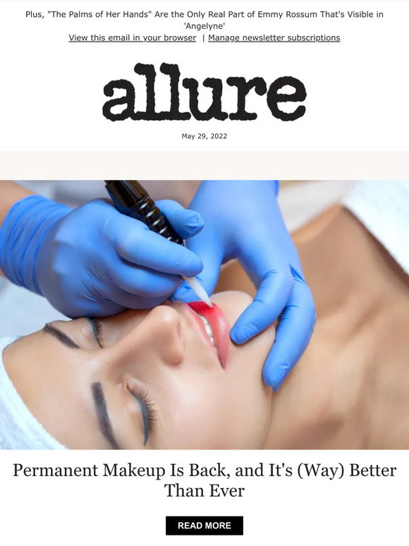 Allure: Permanent Makeup Is Back, and It's (Way) Better Than Ever | Milled