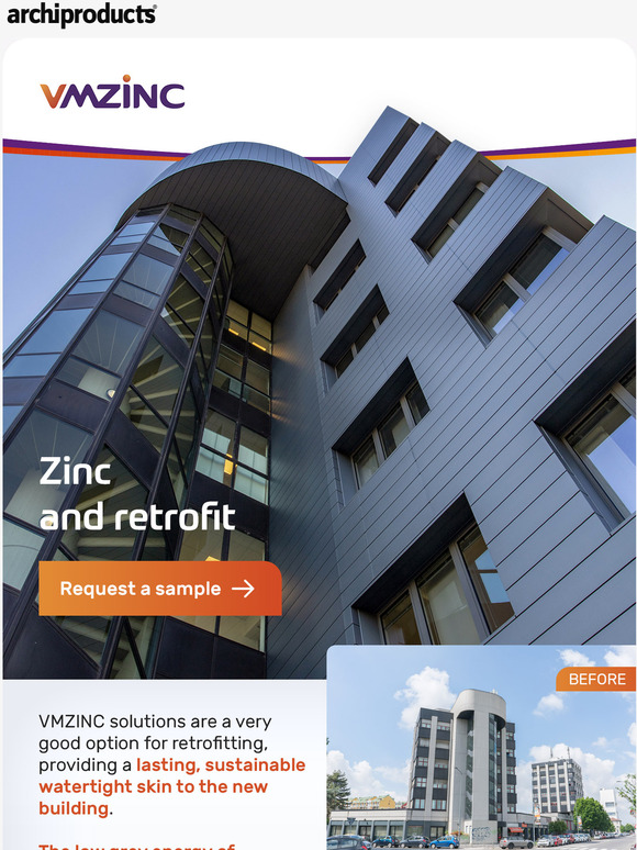 Archiproducts IT: Titanium zinc facades and building retrofit VMZINC ...