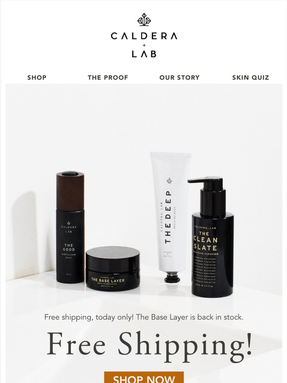 Caldera + Lab: Is your skin ready for summer? | Milled
