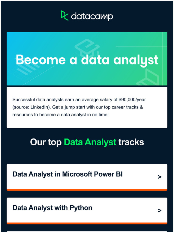 DataCamp: Future data analysts, don't miss this! | Milled