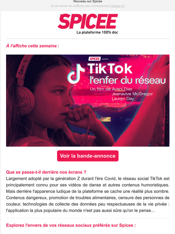 Spicee: Ce que vous ne savez pas sur TikTok... | Milled
