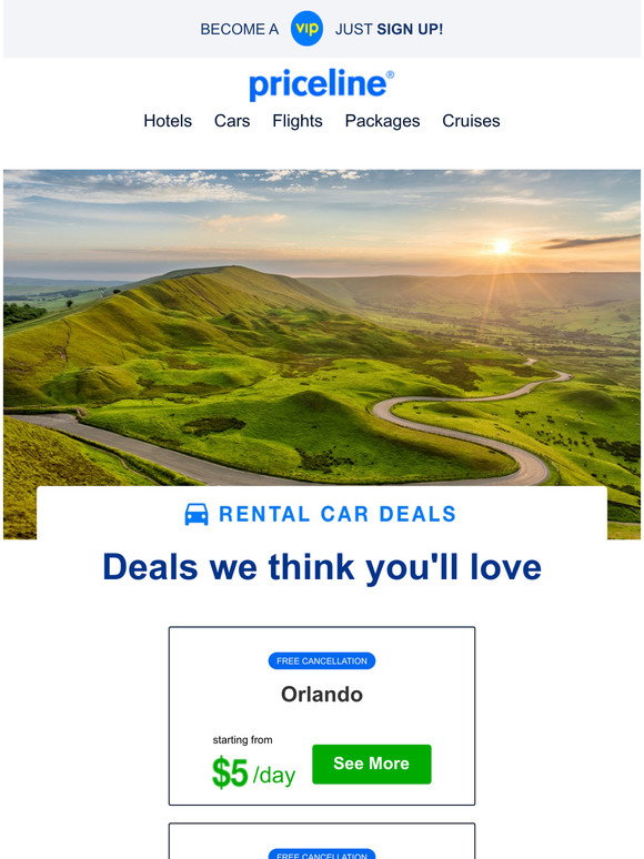 Priceline: You made the cut for THESE travel deals | Milled