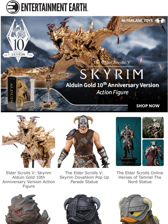 Entertainment Earth: New Elder Scrolls Action Figure from McFarlane ...