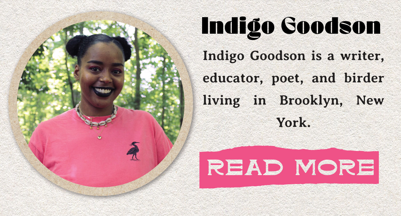 Bird Collective: Meet The Birder: Indigo Goodson | Milled