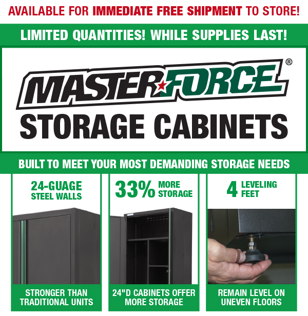Menards: Limited Quantities Remain on These Masterforce Storage ...