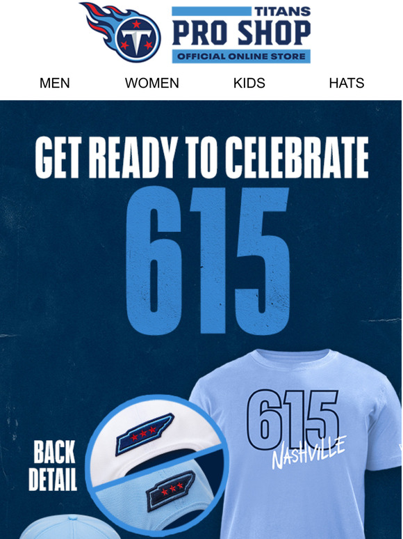 Titans Pro Shop: New Limited-Edition Items Available to Show Your 615 ...