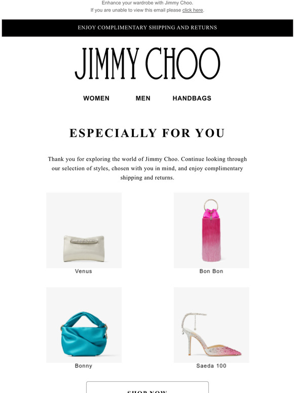 JIMMY CHOO: Take The Next Step | Milled