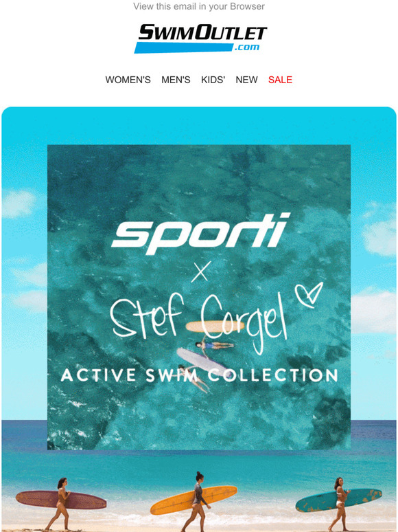 Swim Outlet: INTRODUCING: Sporti x Stef Corgel | Milled