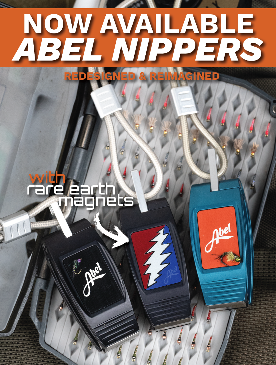 Trouts Fly Fishing: JUST ARRIVED // All-New Abel Nippers for 2022 | Milled